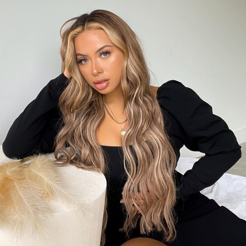 Shop KiKi - Highlighted Tape Human Hair Extensions at Kiki Hair Extensions