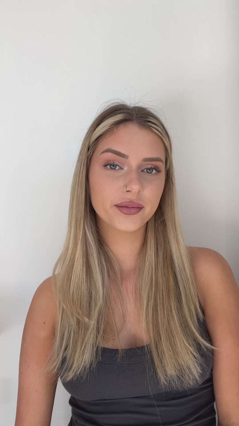 Sunkissed Golden Blonde Clip In Human Hair Extensions | Kiki Hair